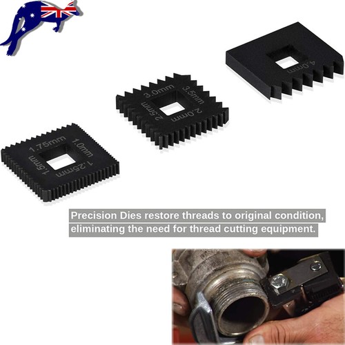 3pcs Metric Thread Chaser Die Set for Dies Restore Threads with OTC ...