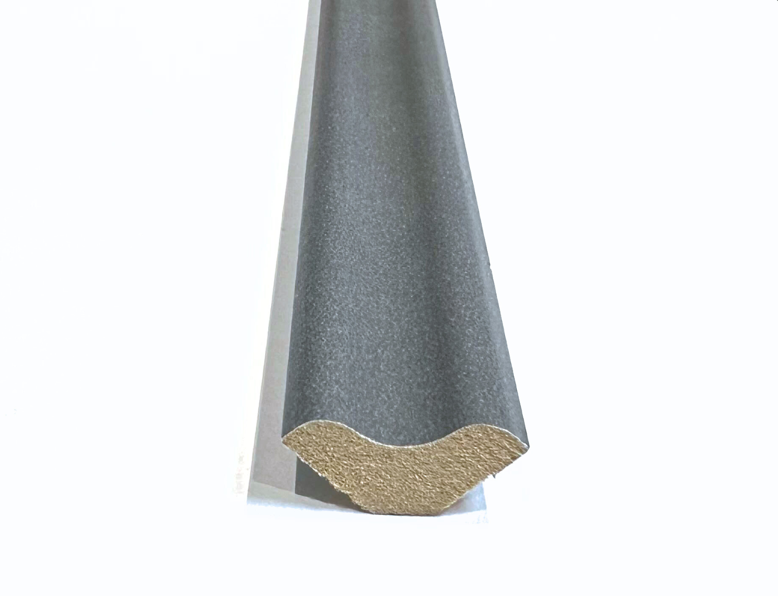 Grey Scotia Beading Flooring Edging Strips 2.4m Length Neat Attractive ...
