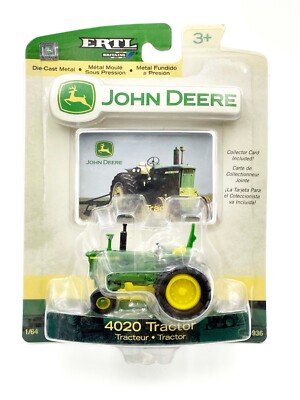 1/64 John Deere 4020 2Wd Tractor With Rops & Duals | eBay