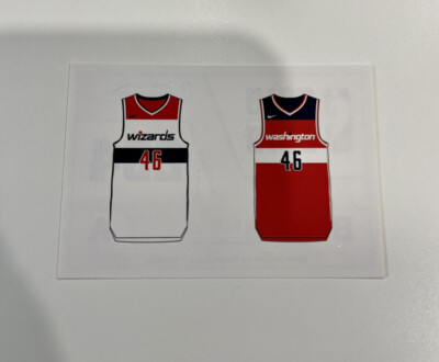 2018-19 NBA Panini Stickers Washington Wizards Jerseys #204 🔥 | eBay ...