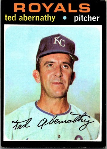 1971 Topps Baseball EX EX/NM # 187 Ted Abernathy | eBay