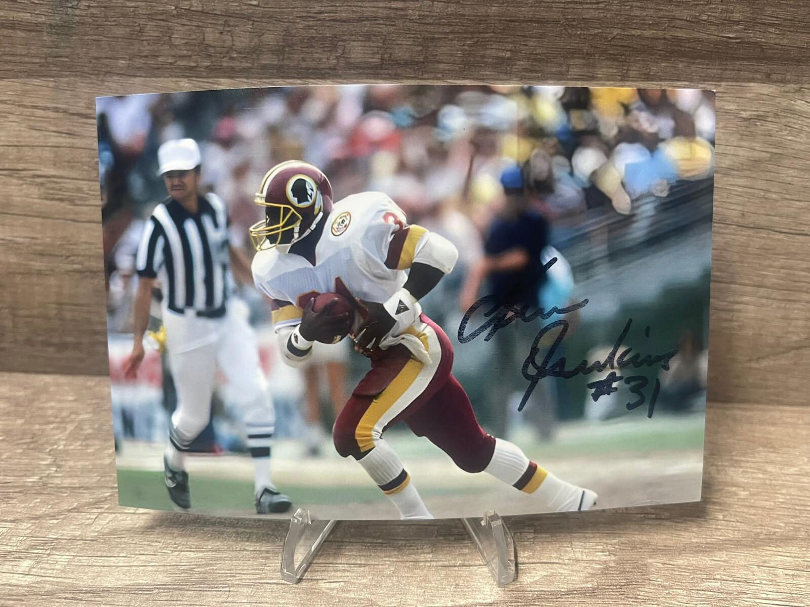Ken Jenkins Washington Redskins Hand Signed 4x6 Photo TC46-3985 | eBay