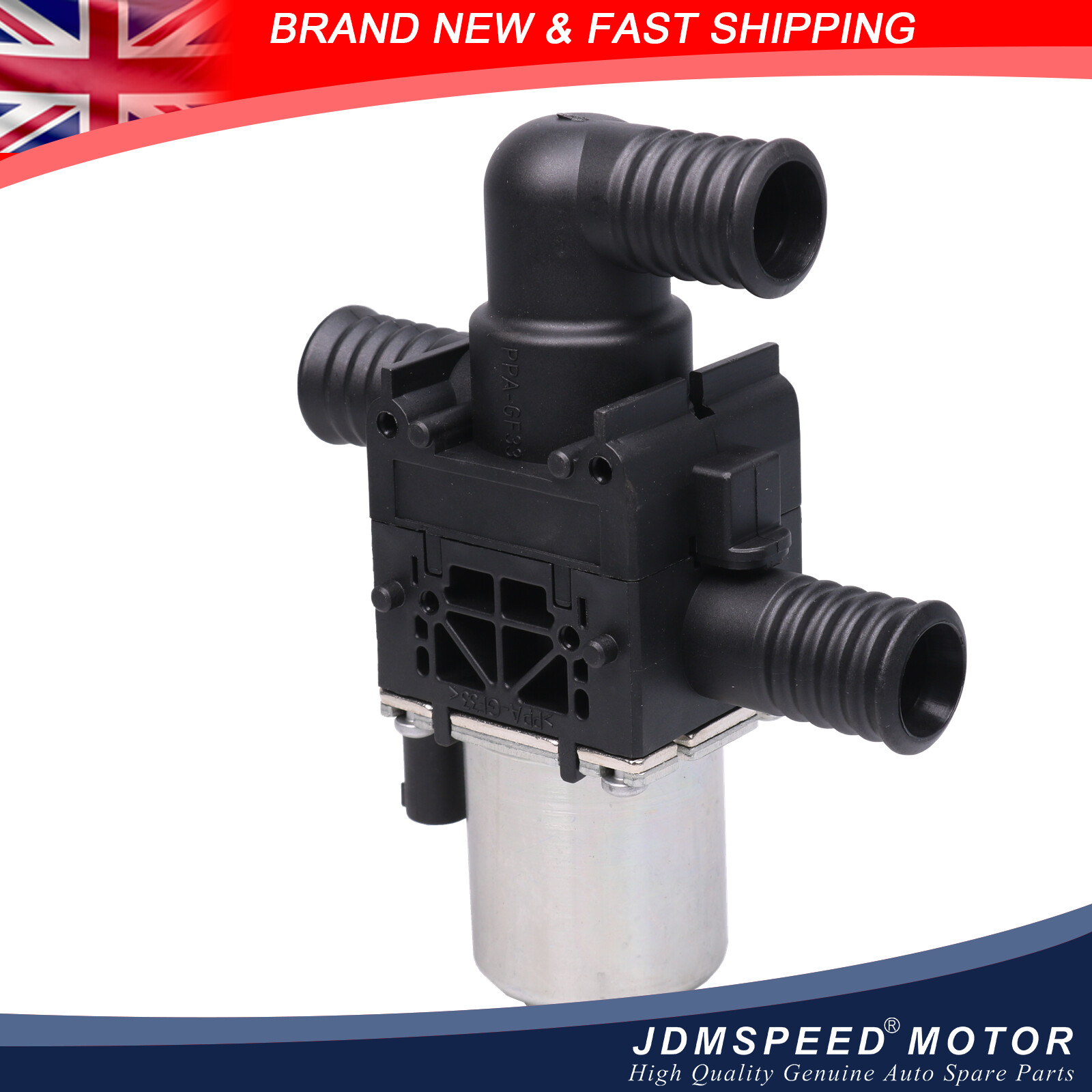 Solenoid Heater Water Valve Black For Land Rover Rangerover LR016848 ...