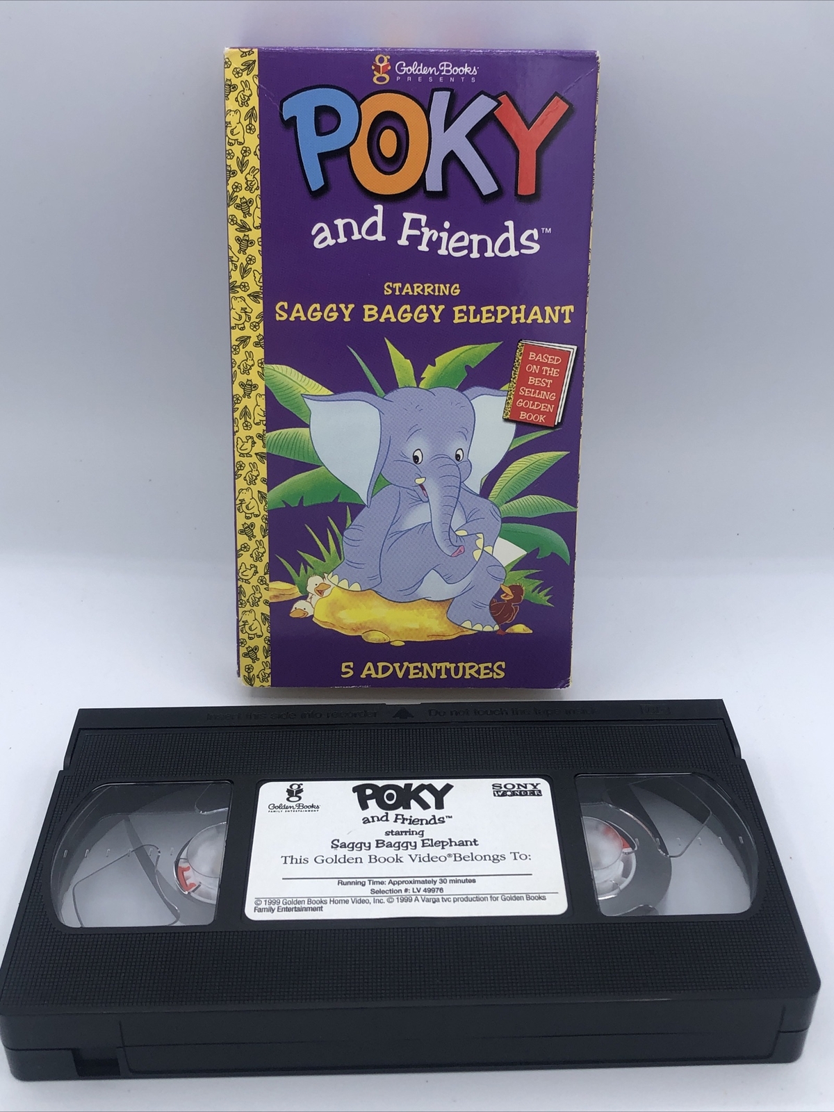 Saggy Baggy Elephant (VHS, 1999) for sale online | eBay