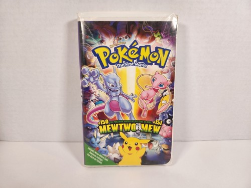 Pokémon the First Movie: Mewtwo Strikes Back (VHS, 2000) w/ Clamshell ...