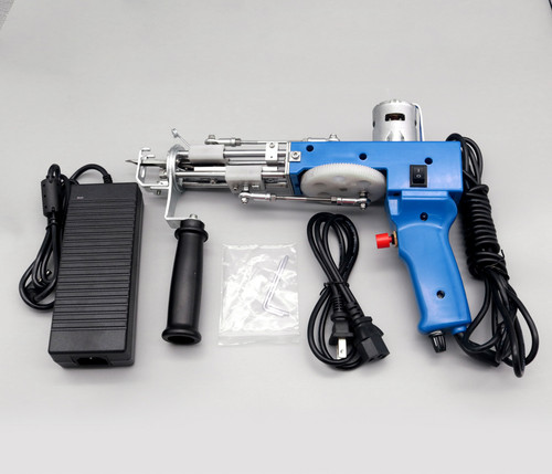 110-240V Electric Carpet Tufting Gun Cut / Loop Pile Carpet Flocking ...