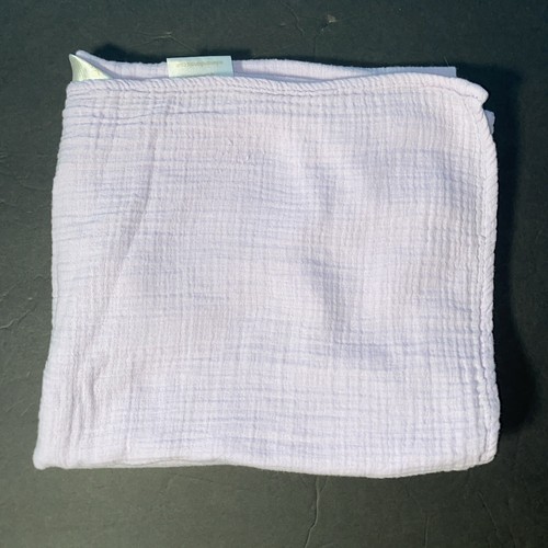 Aden & Anais Muslin Blanket Solid Light Purple Baby Swaddle Cotton Soft ...