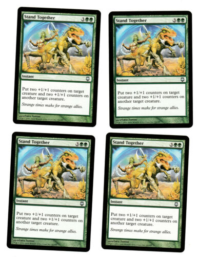 4x Stand Together EX Darksteel Mtg Magic EDH 4x x4 | eBay