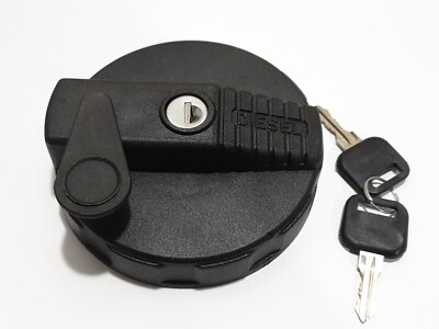 Diesel Fuel Tank Cap Plastic 80 mm, Lock 2 Keys DAF VOLVO MAN MERCEDES ...