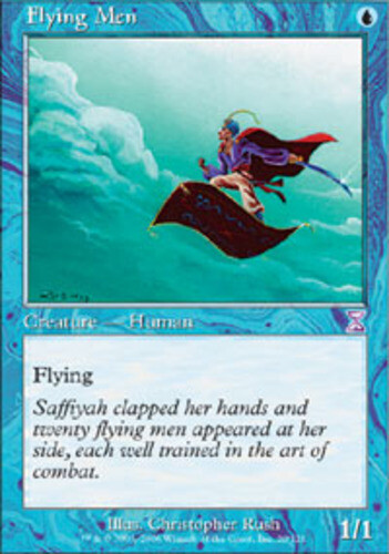 Flying Men - Foil Timeshifted Lightly Played, English - MTG | eBay