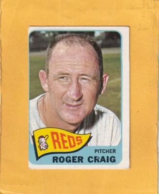1965 Topps #411 Roger Craig Reds VG+ Very Good Plus #26526 | eBay