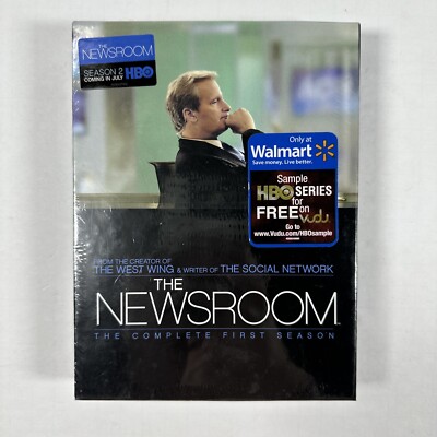 The Newsroom DVD Box Set NEW Season 1 Complete First Season HBO, NEW ...