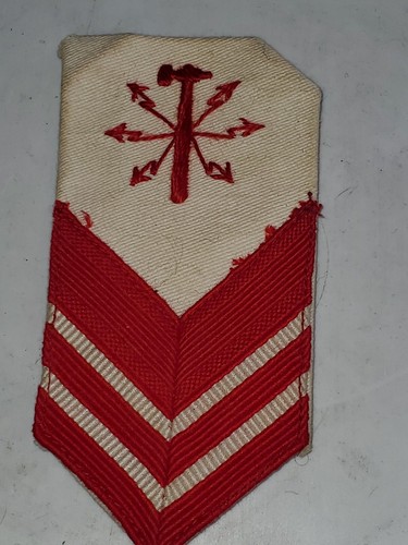 Pre WWII WWI Italian Fascist French British Bullion Insignia Badge ...