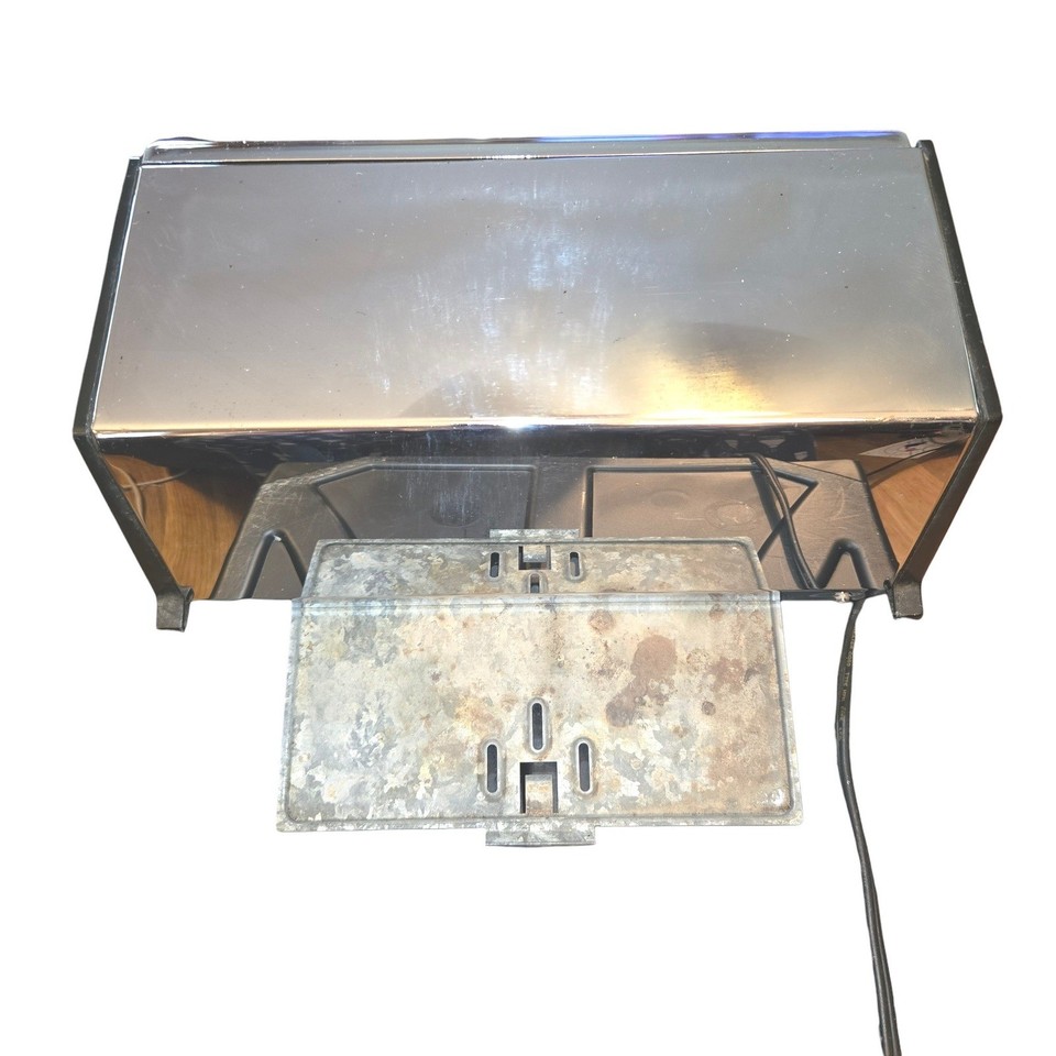 General Electric Deluxe Toast-R-Oven VTG Chrome Countertop Toaster ...