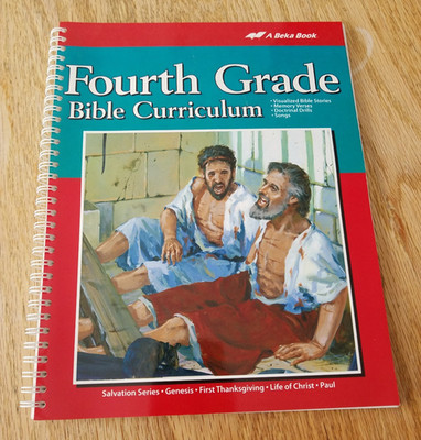 Abeka 4th Grade Bible Curriculum, Like New (Planner) | eBay