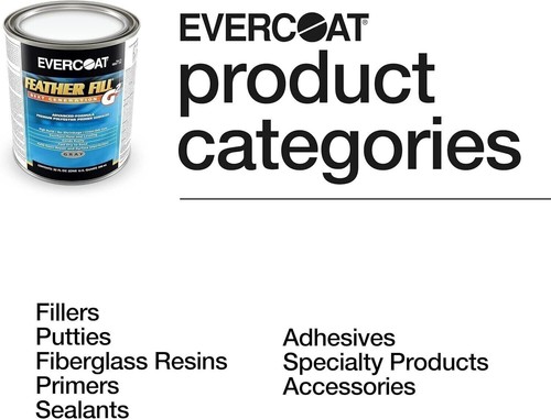 Evercoat Feather Fill G2 Premium Polyester Primer Surfacer 1 Quart | eBay