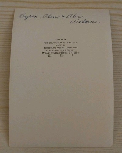 1956 Father, Mother, Daughter, Young Woman Vintage Photo WETMORE FAMILY ...