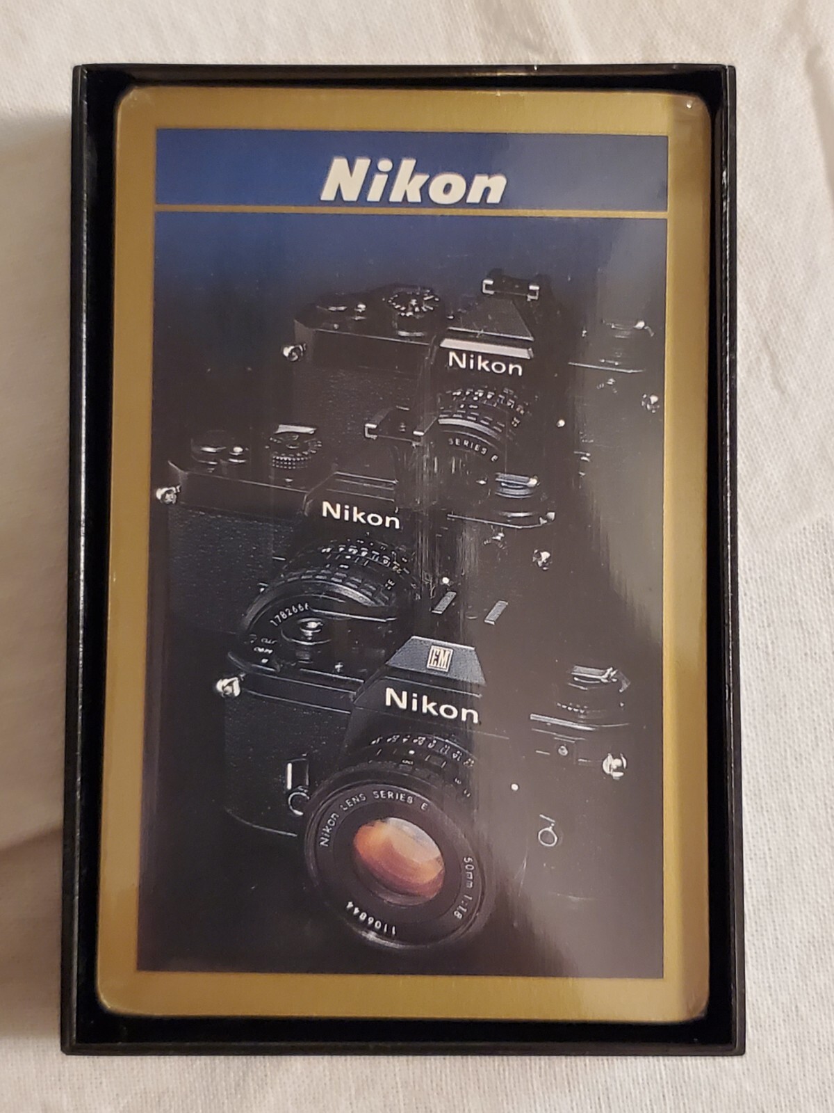 Vintage Nintendo Playing Cards - NIKON SLR Cameras - 1970s - SEALED w ...