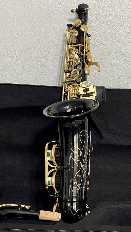 SLADE Saxophone E Flat Alto Saxophone (Black And Gold) | eBay