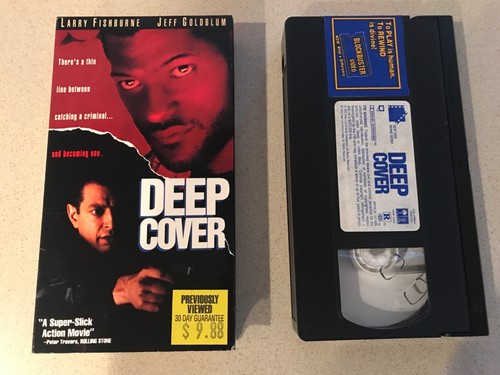 Deep Cover (VHS, 1992) Larry Fishburne, Jeff Goldblum | eBay