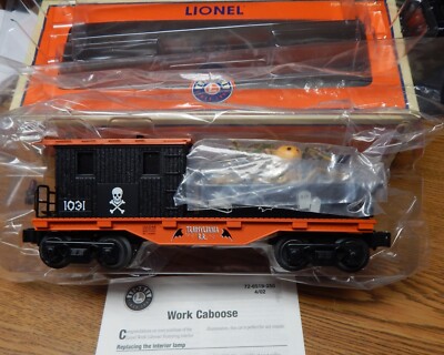 LIONEL 6-36548 HALLOWEEN WORK CABOOSE CAR NIB O SCALE LQQK RARE | eBay