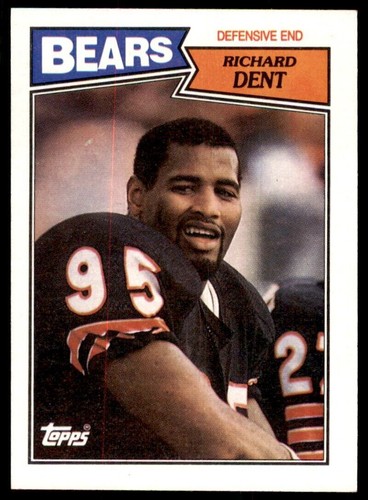 1987 Topps Richard Dent A Football Cards #56 | eBay