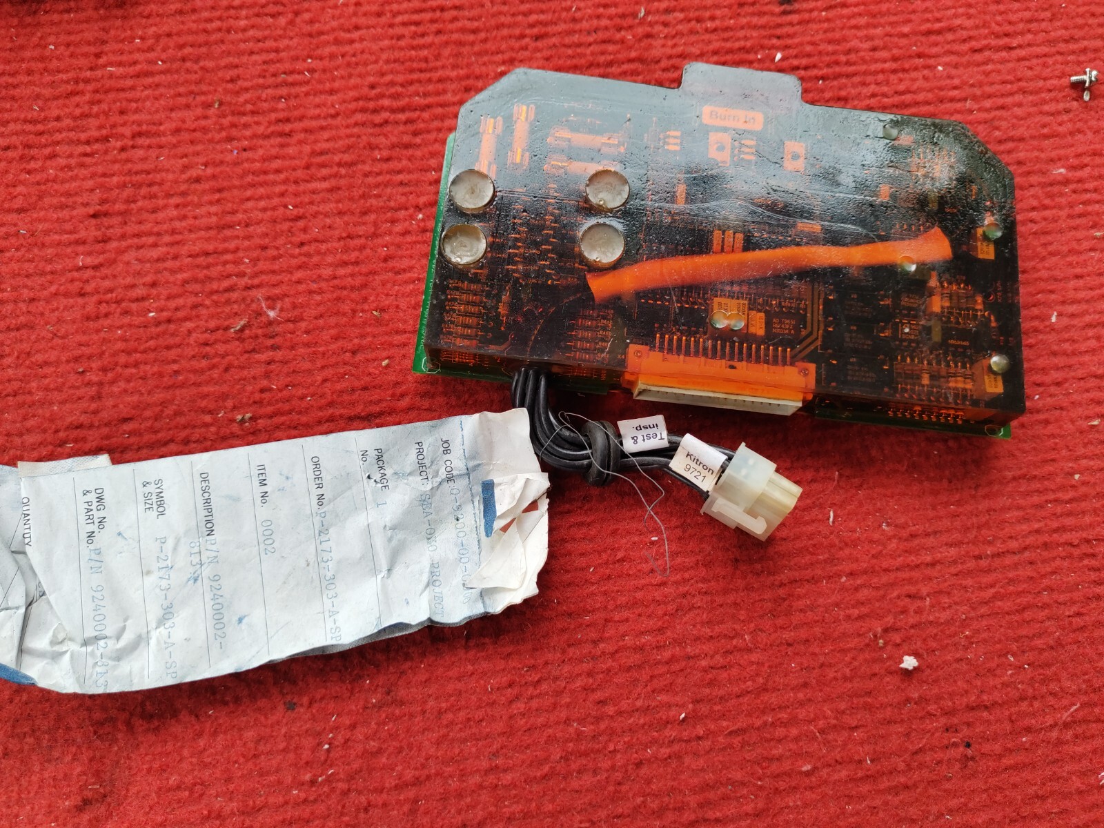 P:VT27 SAAB TANK CONTROL CLC 2062 , -40 - +85c 93C2043U ,*NEW* ,FREE ...