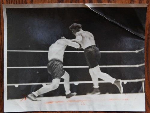 Original Vintage 1929 Type 1 Boxing Photo: Tuffy Griffiths v George ...
