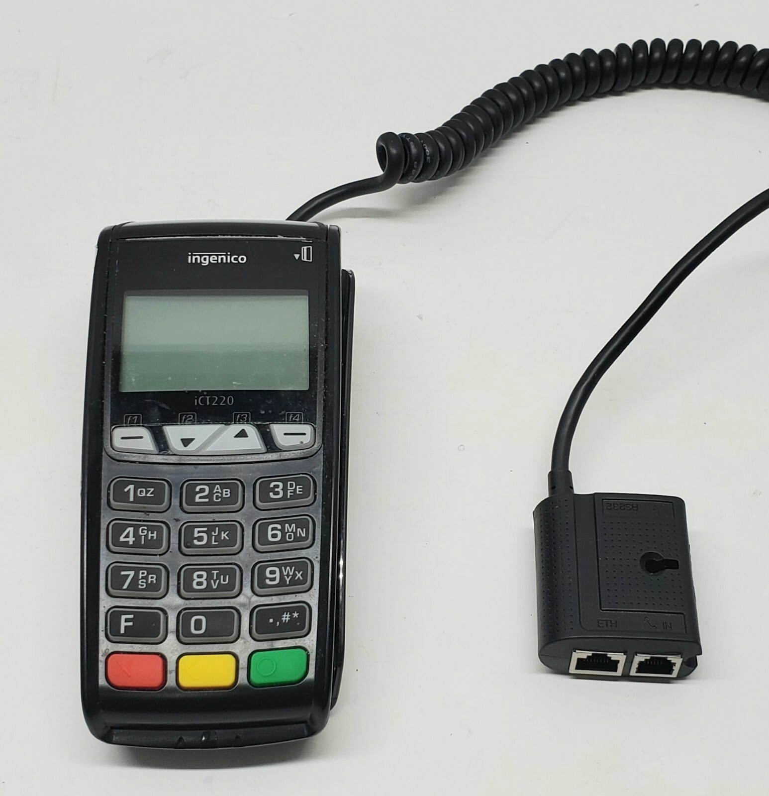 Ingenico Credit Card Terminal~Model ICT220-11T2371A~Untested | eBay