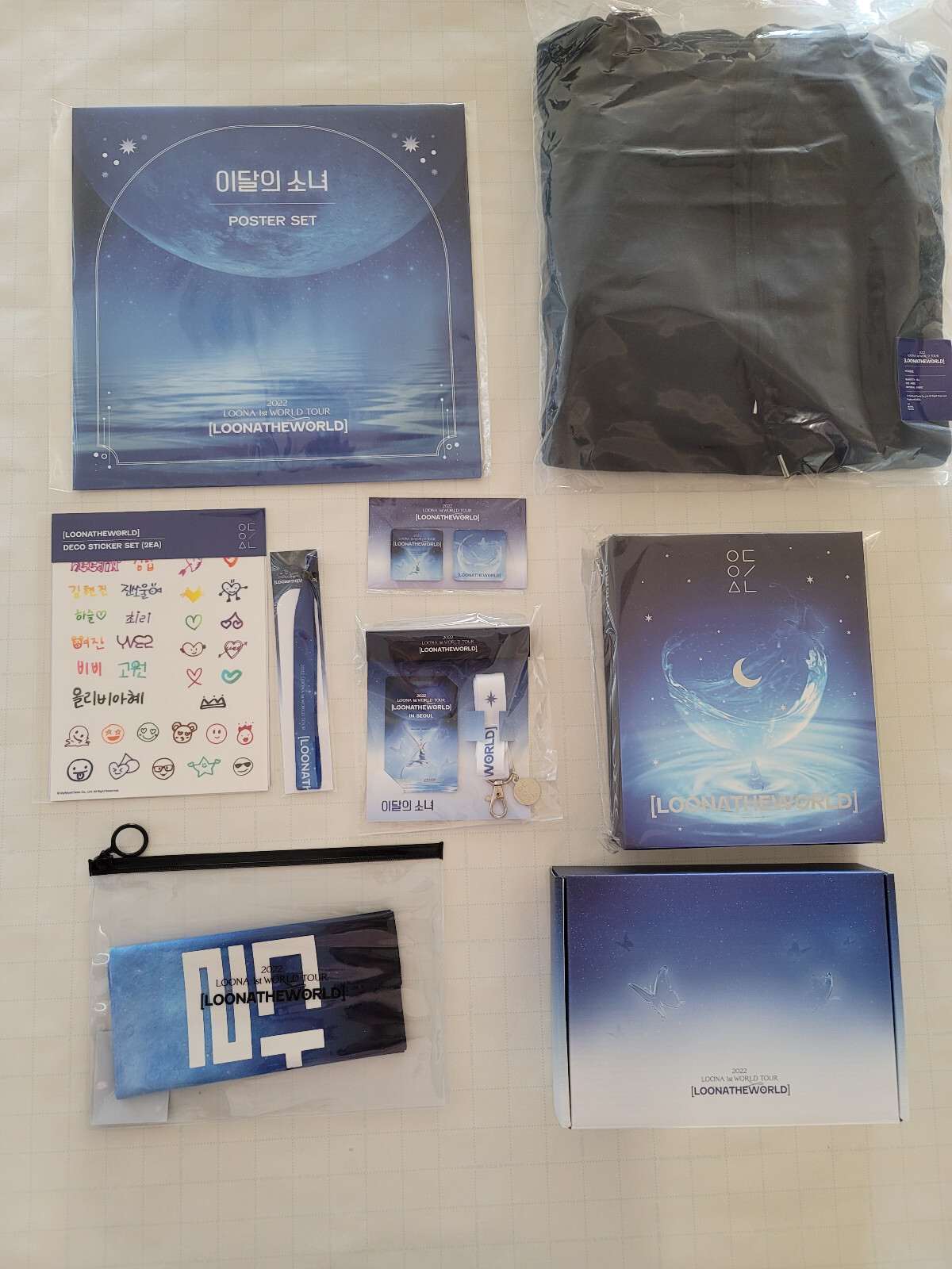 LOONA 2022 LOONAtheWorld Seoul Concert Tour VIP MMT Merch MD Hoodie ...