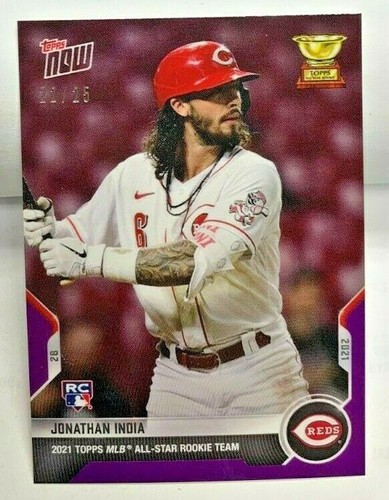 Jonathan India 2021 Topps Now MLB All-Star Rookie Team #RC-3 REDS ...