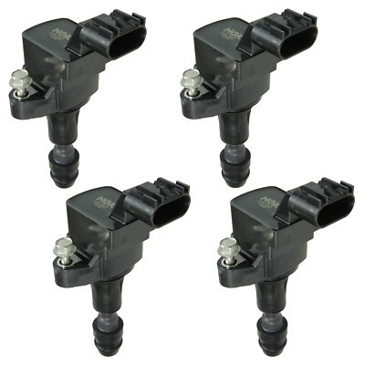 NGK COP Ignition Coil Set (4 Pieces) 48973 For Regal Cobalt Malibu Sky ...