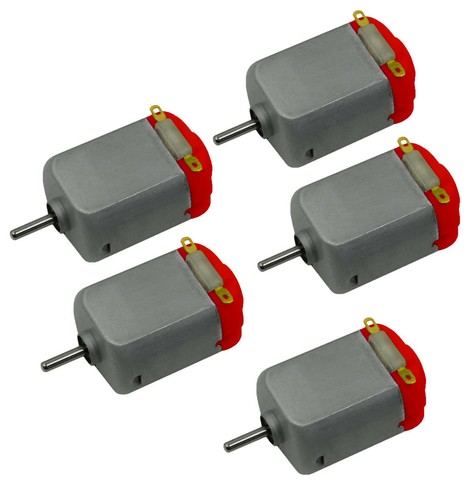 5 PCS 3V-6V DC Hobby Motor Type 130 Micro Motor Toy Motor DC Motor - M1 ...