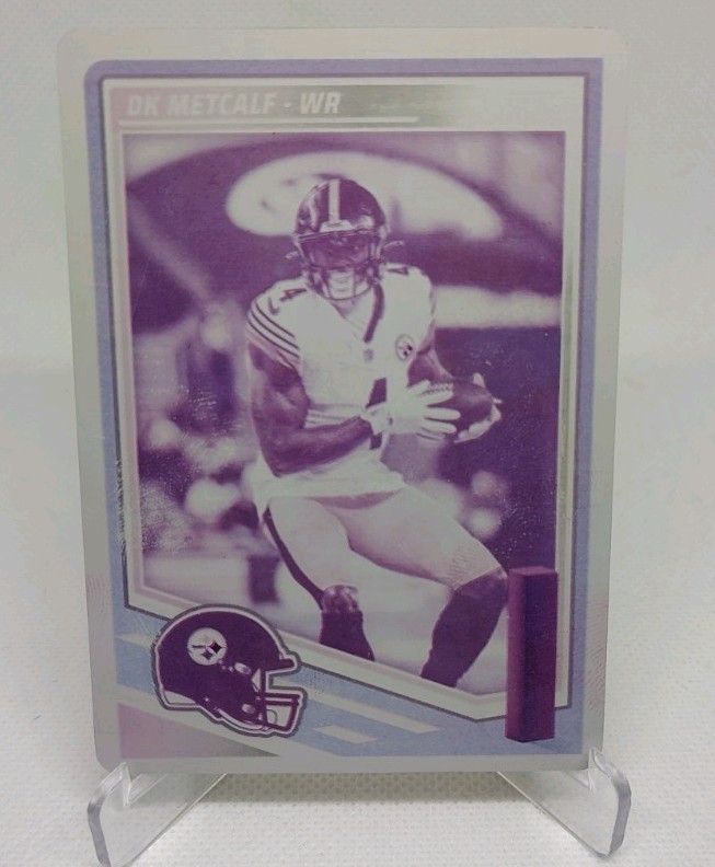 2025 Score - DK Metcalf #264 Printing Plate Magenta /1 for sale online ...