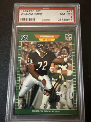 1989 Pro Set - William Perry #47 for sale online | eBay