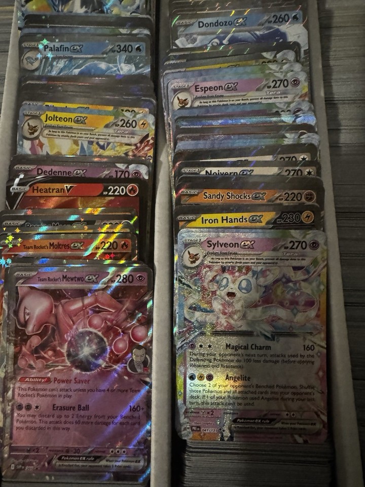 Bulk Pokemon Cards Lot 1000 NM | 100 Reverse | 25 Holo | 5 V/EX’s ...