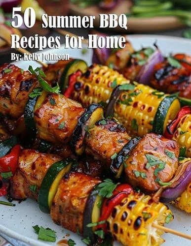 50 Summer BBQ Recipes for Home by Kelly Johnson Paperback Book | eBay