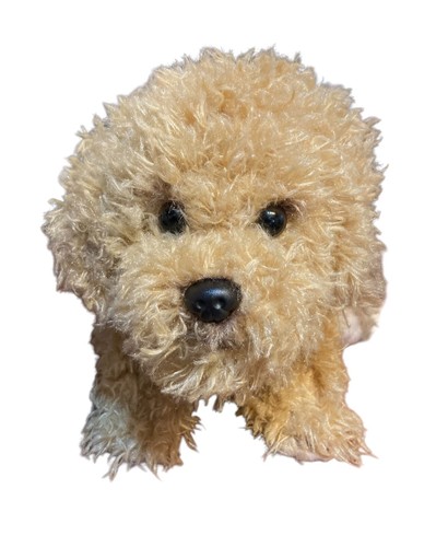 Demdaco Shaggy Labradoodle Realistic Puppy Dog Plush Stuffed Animal 12 ...