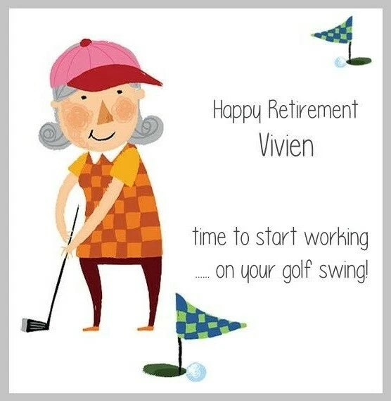 Happy Retirement Golf