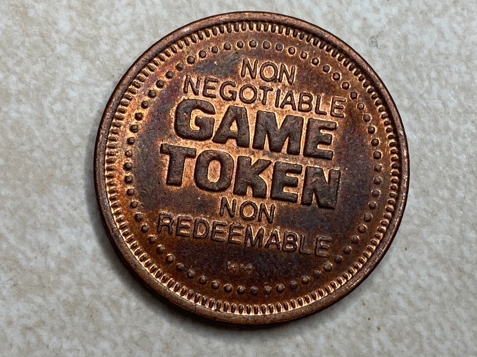 Shakey's Pizza Restaurant Game Arcade Trade Pinball Jukebox Token T3910 ...