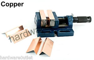 Metalworking Milling Vice Jaw Protectors (Pair) 3" 4" 6" 7" 8" Brass ...