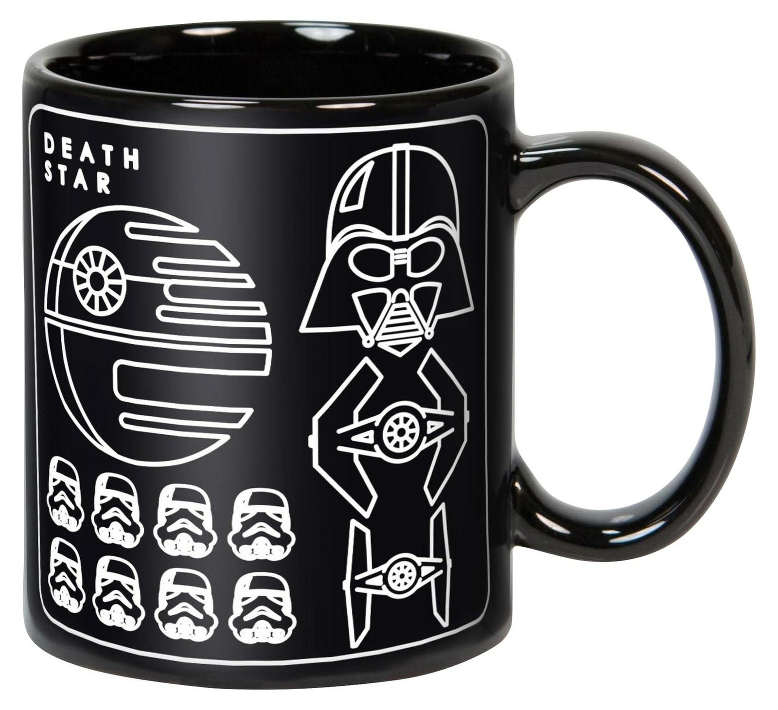Funko Millennium Falcon and Death Star Blueprint Star Wars Mug | eBay