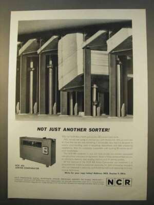 1963 NCR 406 Sorter-Comparator Ad - Not Just Another | eBay