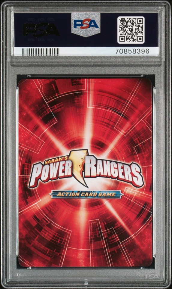 2013 Power Rangers Action Card Game Series 1 Rise of Heroes Red Ranger ...