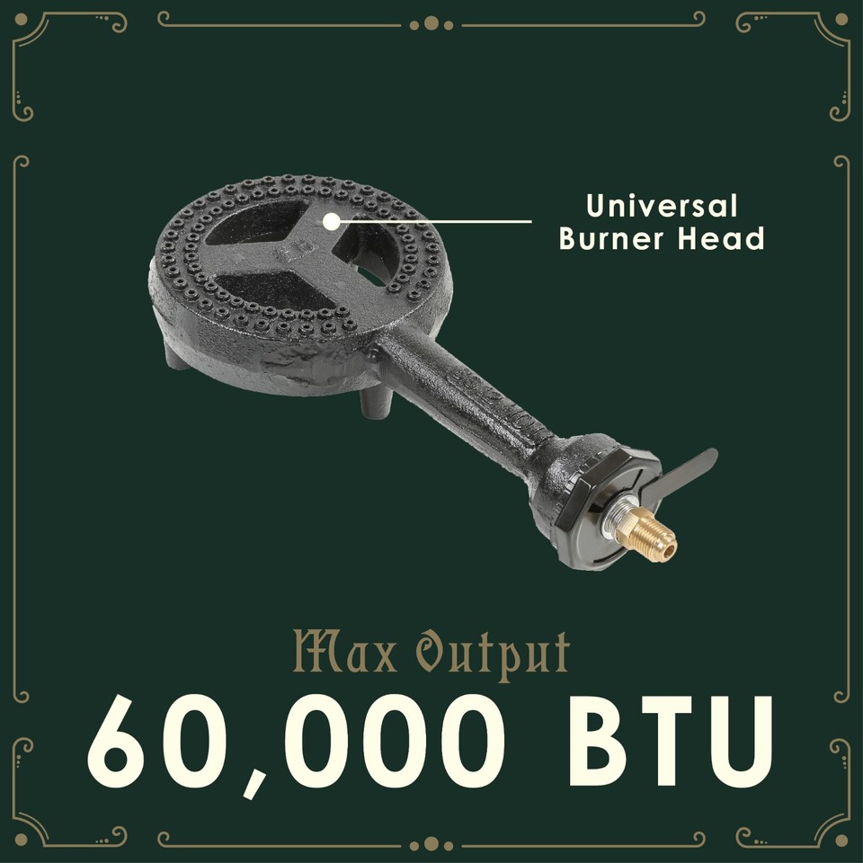 CONCORD 6" High Pressure Banjo Jr Burner Head | eBay