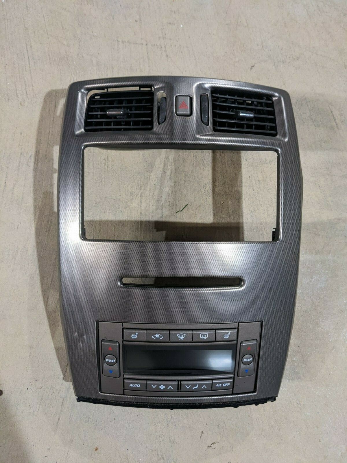 Cadillac XLR Dash Trim Bezel Radio Navigation Climate GM 10351108 for ...