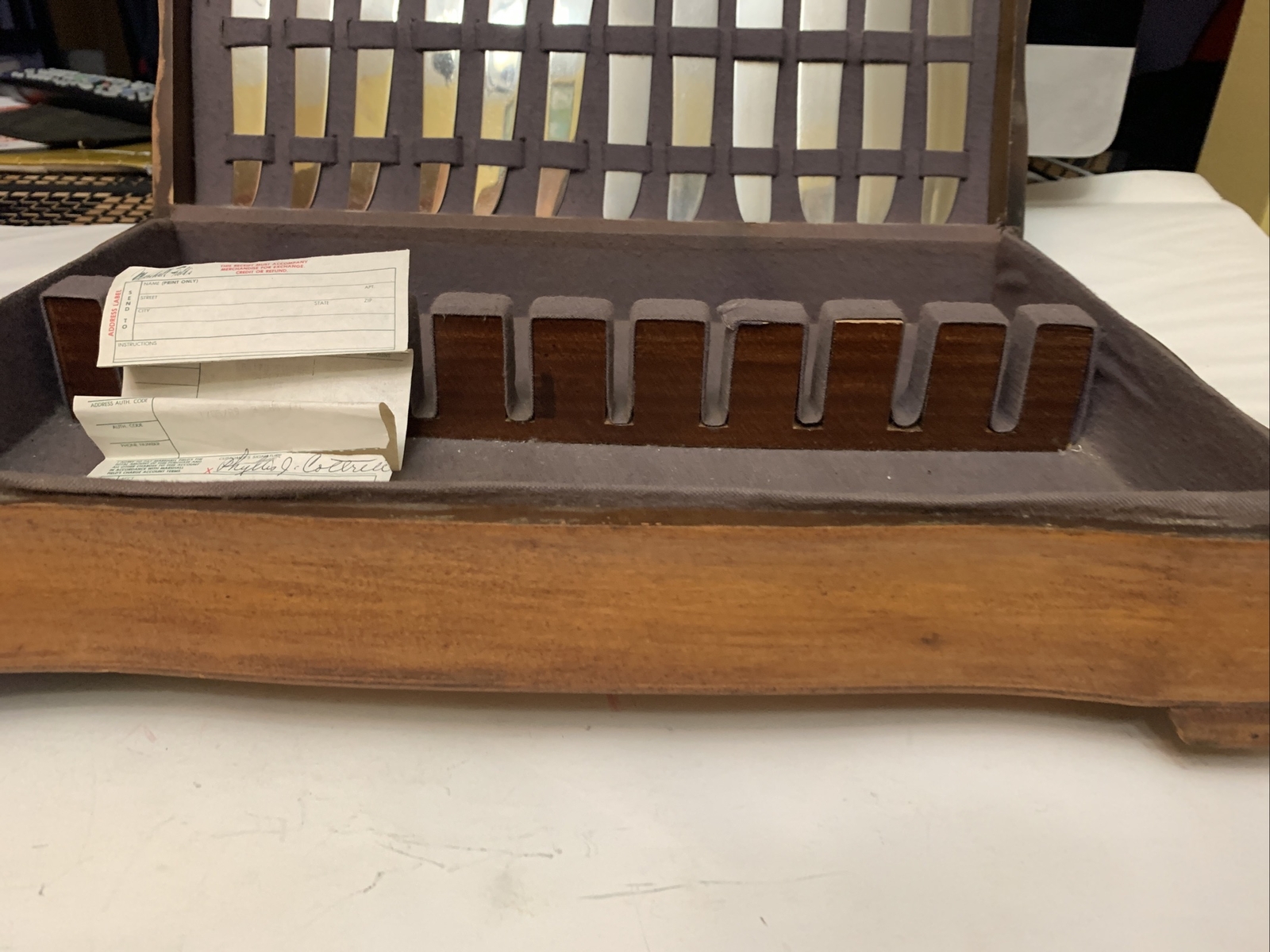 ORIGINAL VINTAGE 1847 ROGER BROS SILVERWARE BOX. ORIGINAL BOX | eBay