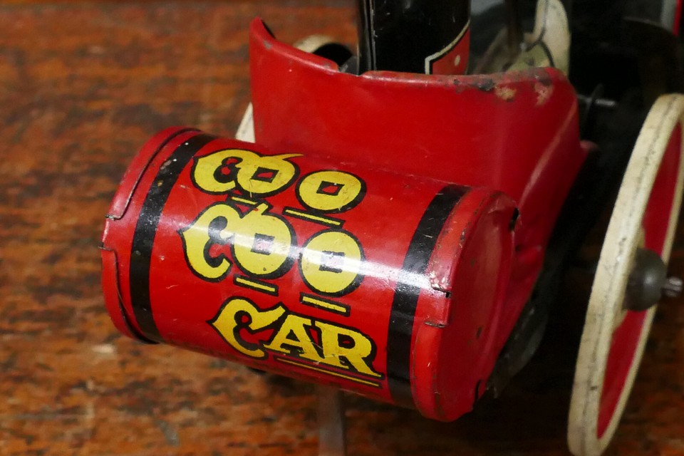 Vintage Original 1930s Marx Coo Coo Car Tin Litho Windup Toy Car ...