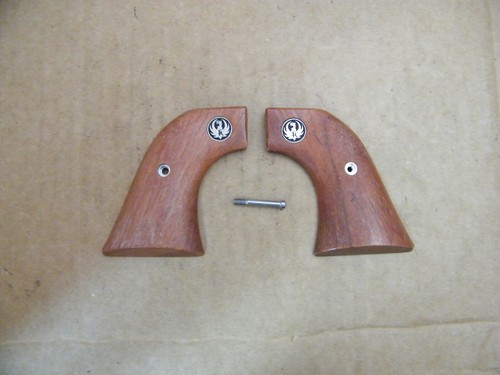 Factory Wood Grips for Ruger Single Six Blackhawk Hawkeye Old Army XR3 ...