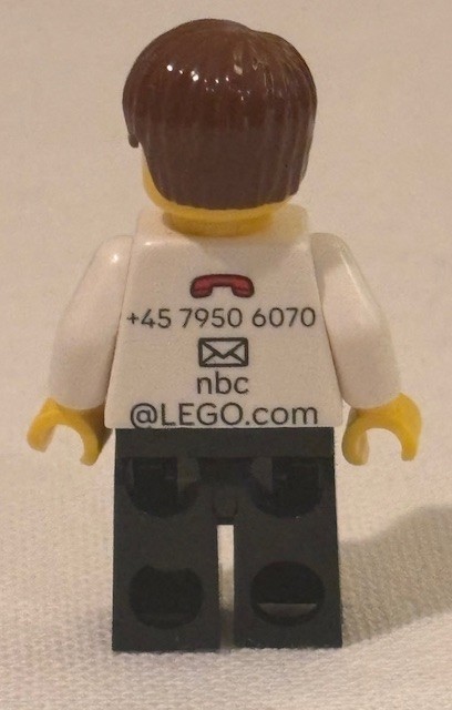 NEW LEGO CEO Niels B. Christiansen Business Card Minifigure 2025 | eBay